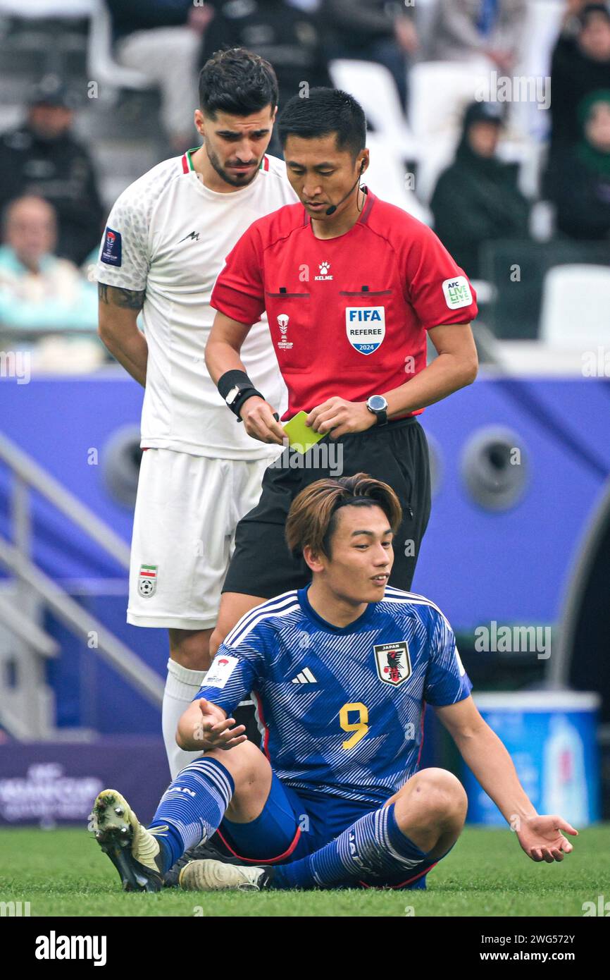 AL RAYYAN, Qatar. 3 February, 2024. ISLAMIC REPUBLIC OF IRAN VS JAPAN ...