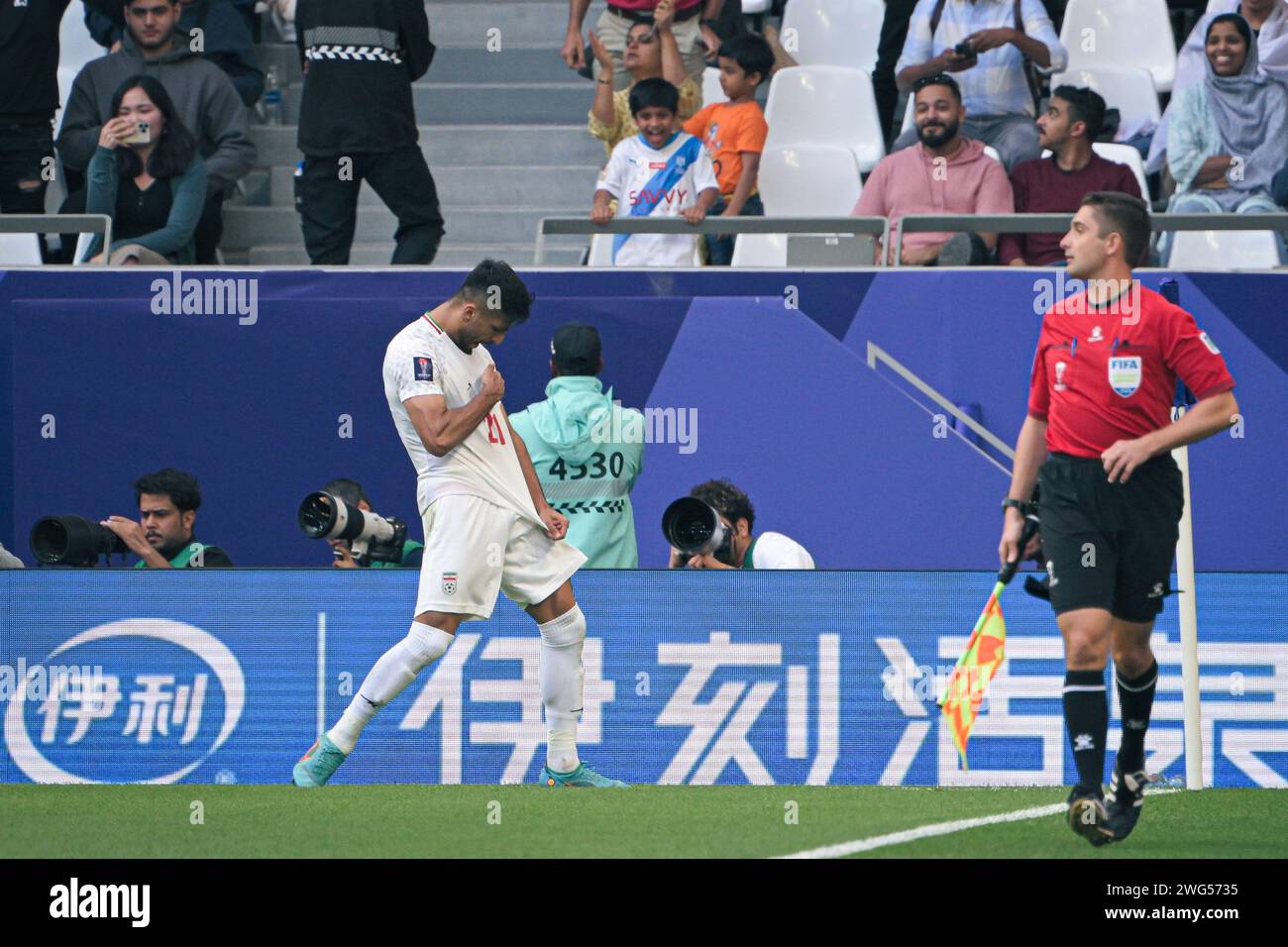 AL RAYYAN, Qatar. 3 February, 2024. ISLAMIC REPUBLIC OF IRAN VS JAPAN ...