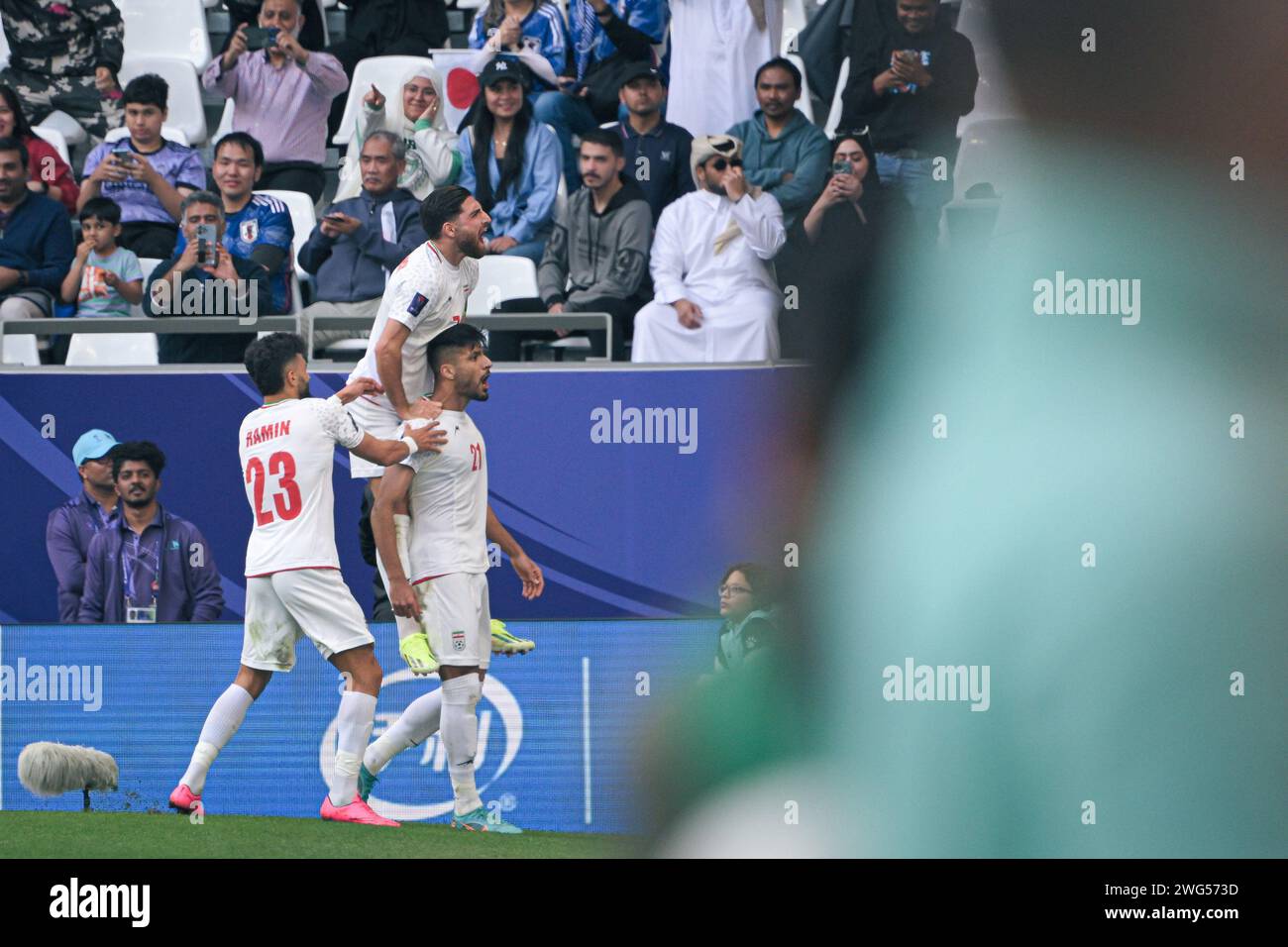 AL RAYYAN, Qatar. 3 February, 2024. ISLAMIC REPUBLIC OF IRAN VS JAPAN ...