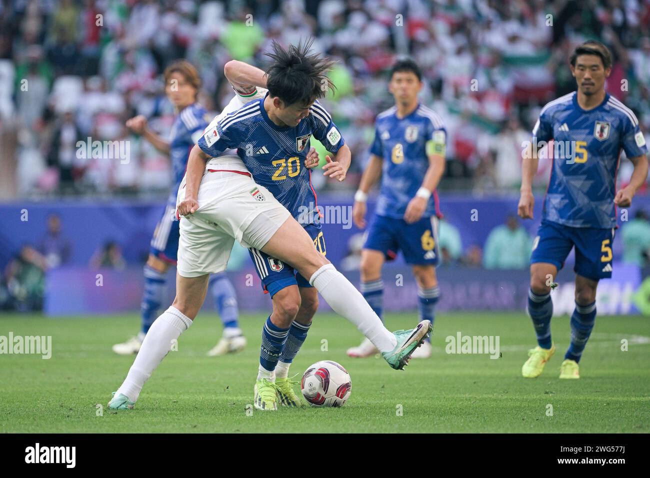 AL RAYYAN, Qatar. 3 February, 2024. ISLAMIC REPUBLIC OF IRAN VS JAPAN ...