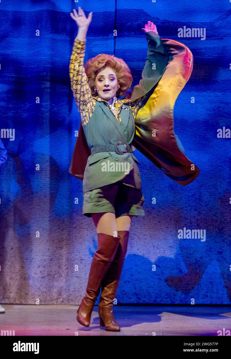 Victoria Hamilton-Barritt as Constance Lily in Bronco Billy The Musical at the Charing Cross ...