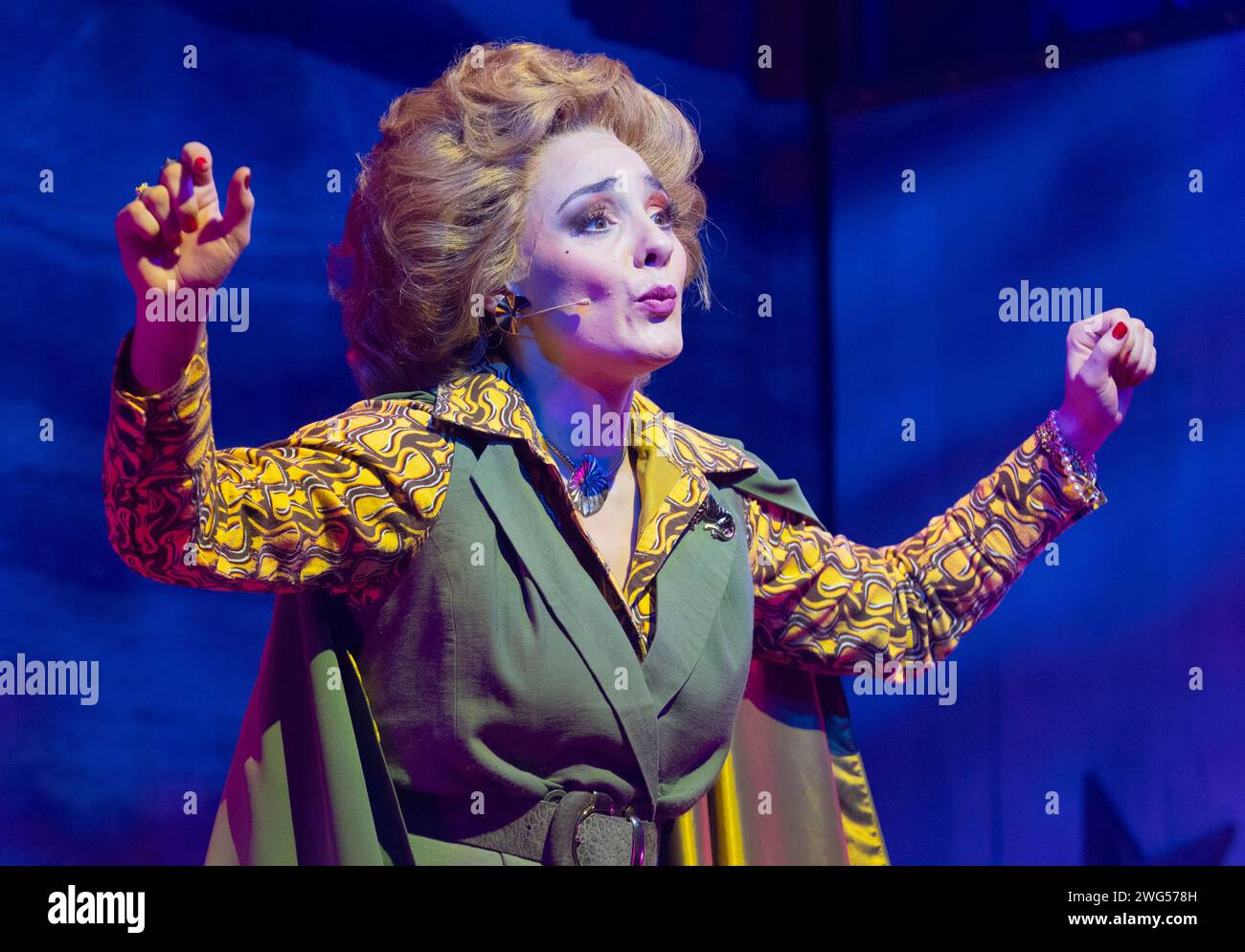 Victoria Hamilton-Barritt as Constance Lily in Bronco Billy The Musical at the Charing Cross ...