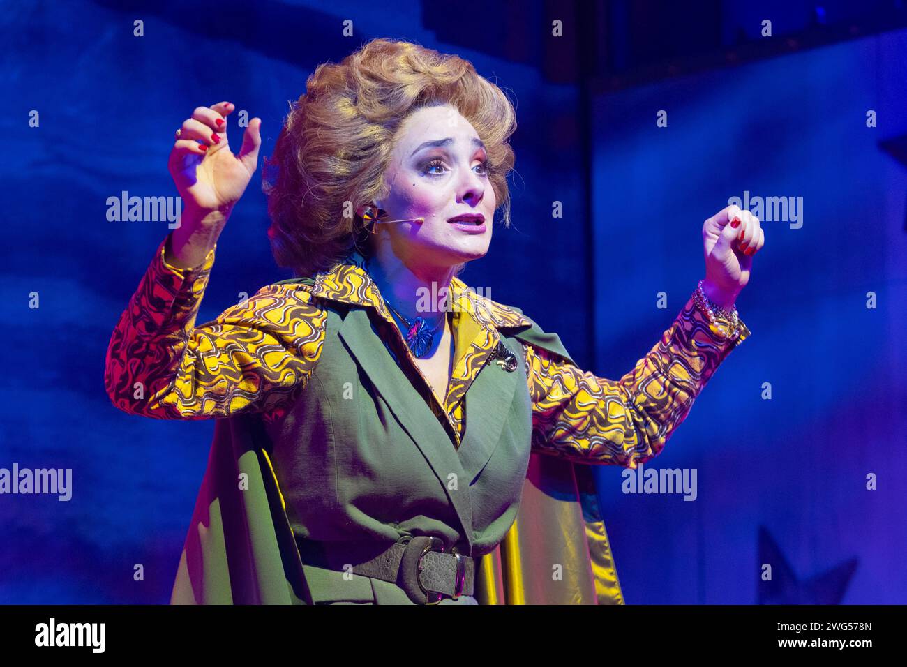 Victoria Hamilton-Barritt as Constance Lily in Bronco Billy The Musical at the Charing Cross ...