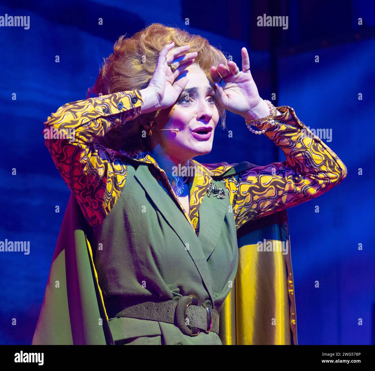 Victoria Hamilton-Barritt as Constance Lily in Bronco Billy The Musical at the Charing Cross ...