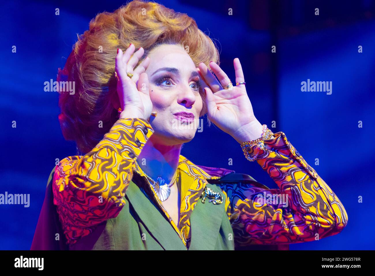 Victoria Hamilton-Barritt as Constance Lily in Bronco Billy The Musical at the Charing Cross ...