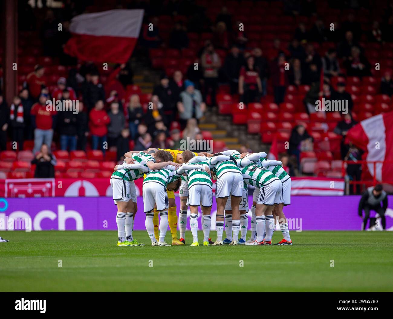 Pittodrie Stadium, Aberdeen, UK. 3rd Feb, 2024. Scottish Premiership ...