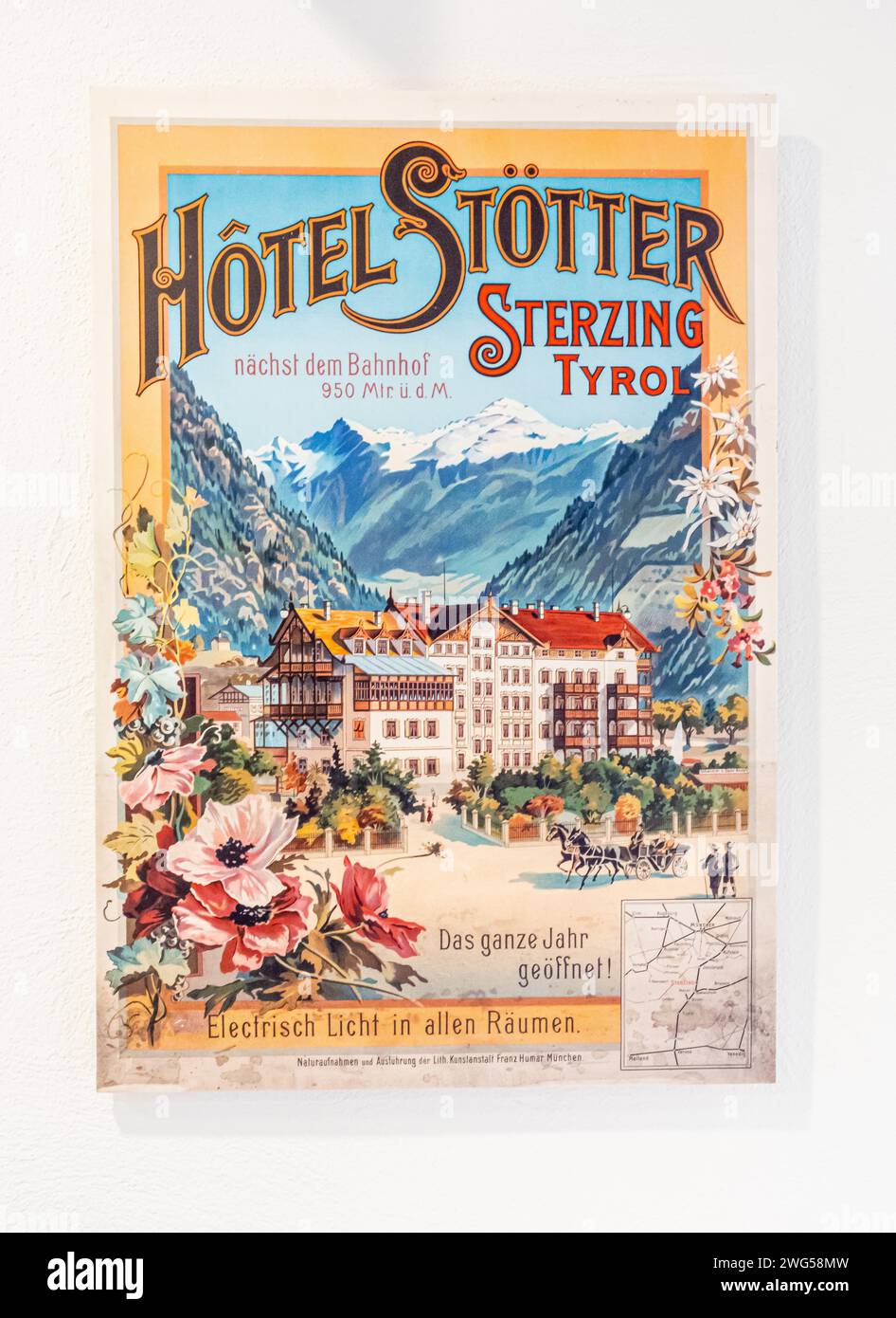 Vintage advertising posters hi-res stock photography and images - Alamy