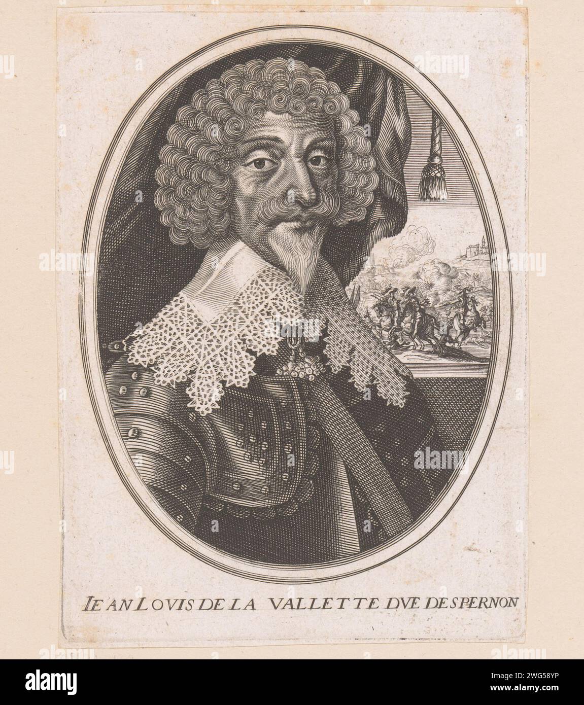Portret van Jean Louis de Nogaret de la Valette, Anonymous, Balthazar ...