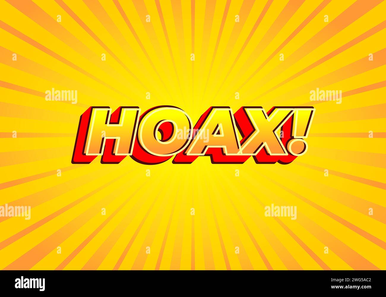 Newspaper hoax Stock Vector Images - Alamy