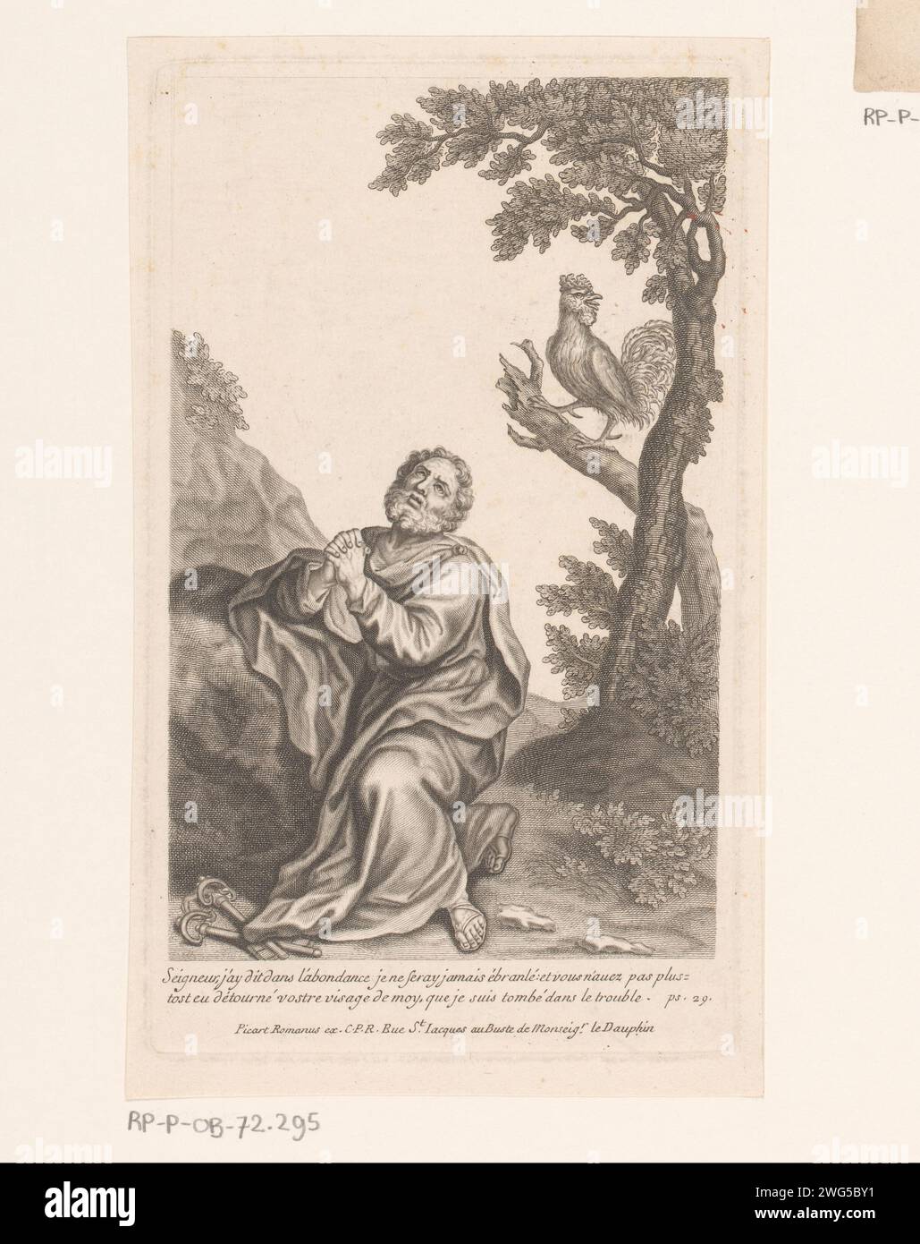 Boetish Petrus, Etienne Picart, 1642 - 1721 print France paper ...