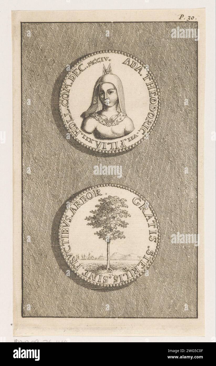 Menning with Portrait of Ada, Countess Van Holland, Anonymous, 1600 ...