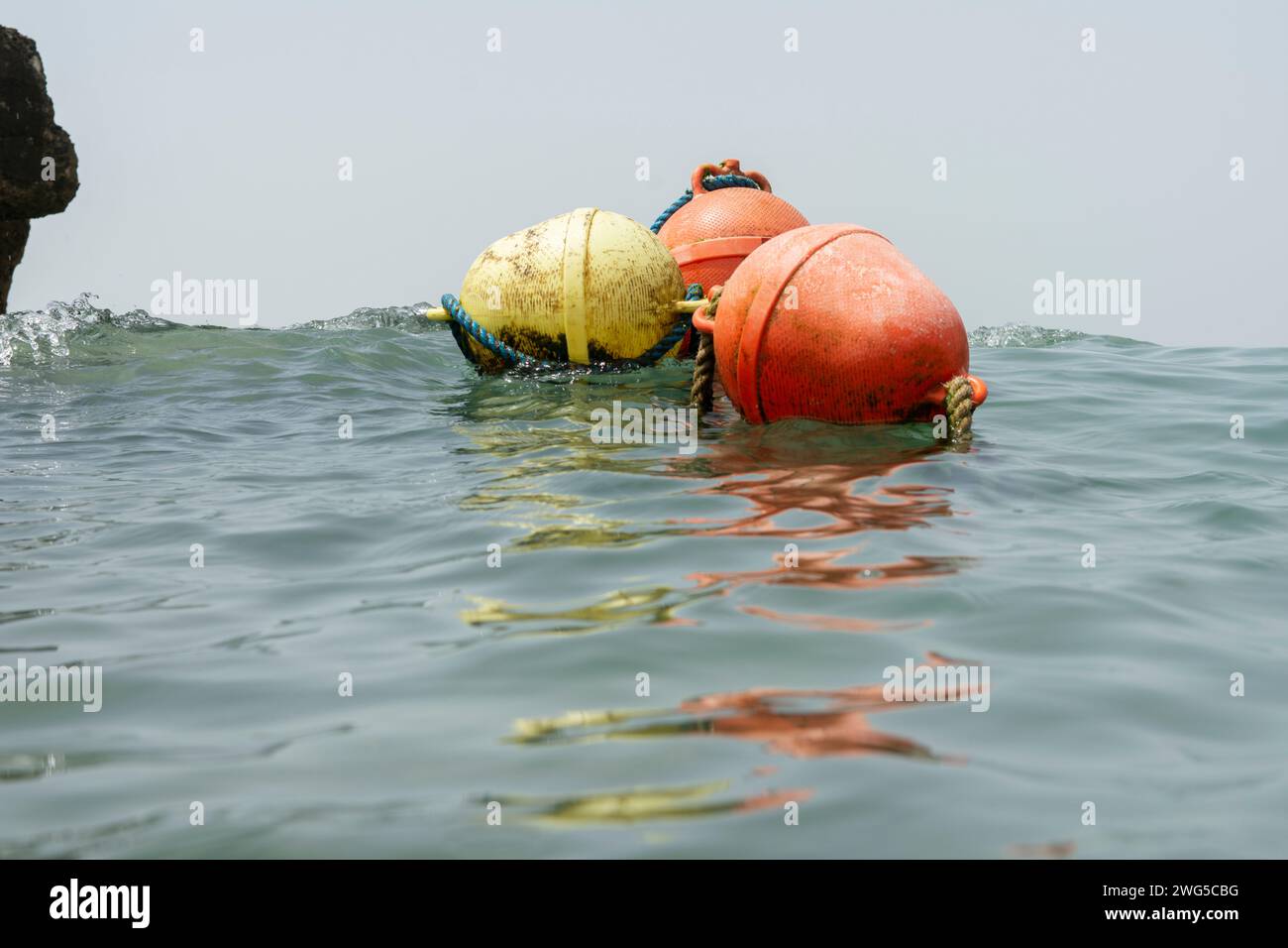 Floating safety markers hi-res stock photography and images - Alamy