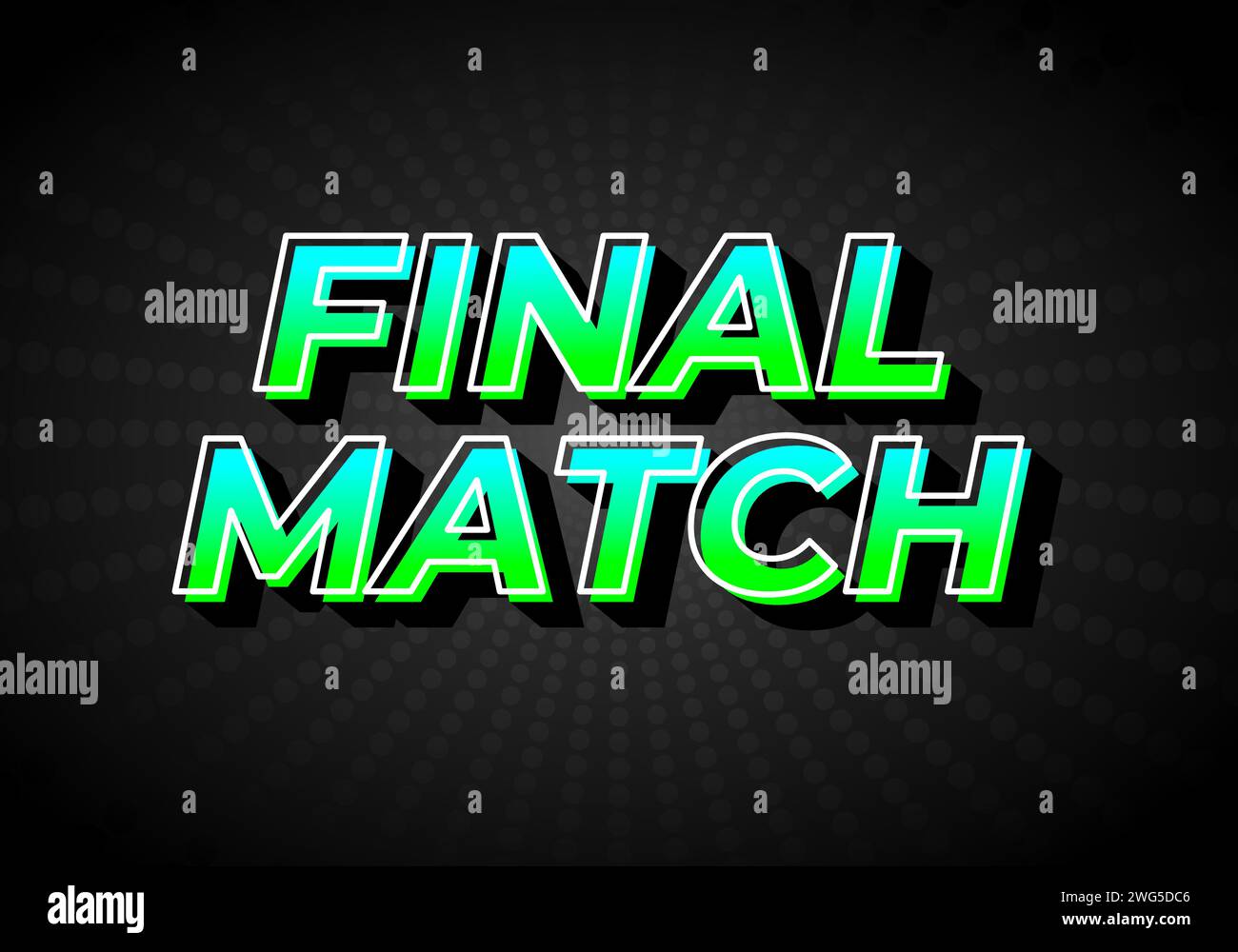 Soccer text effect template Stock Vector Images - Alamy