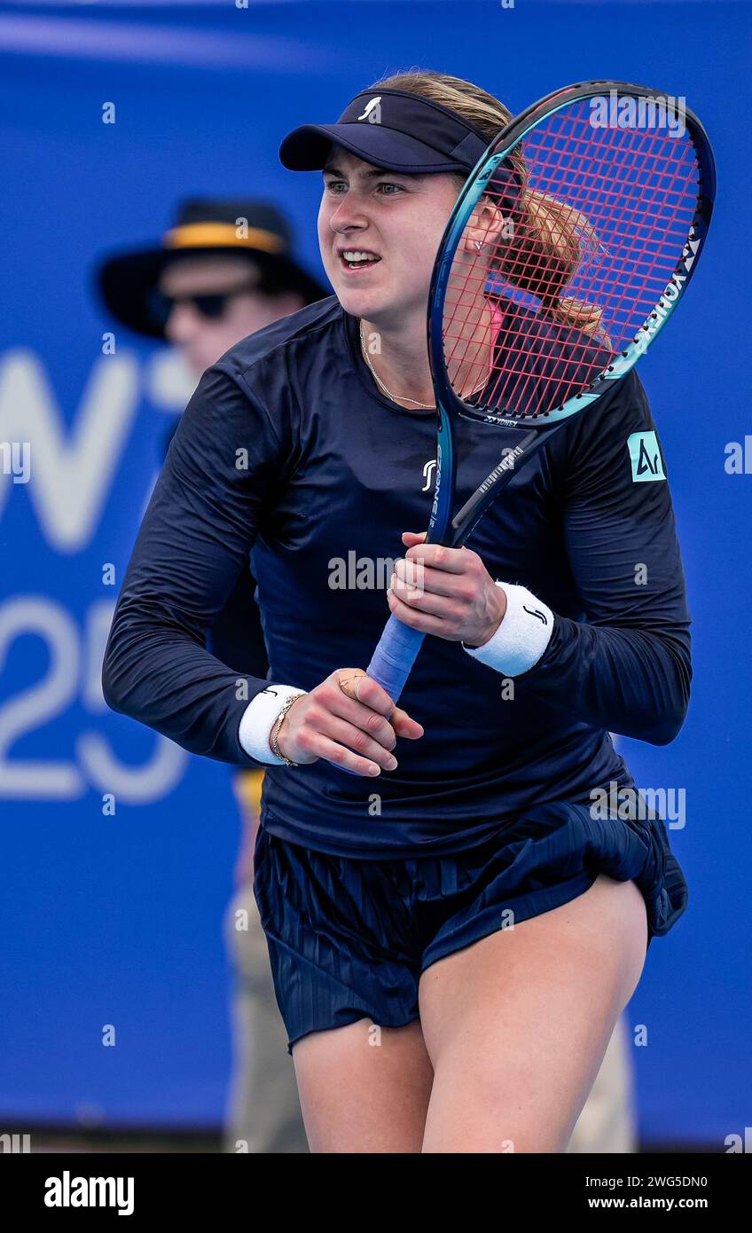 Rebecca Peterson of Sweden in action during Qualifying for the 2024 ...