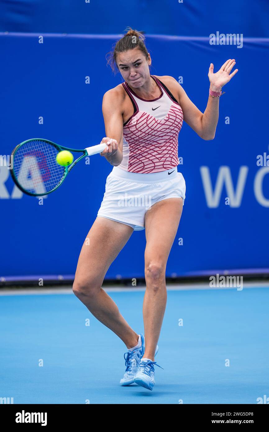 Nigina Abduraimova of Uzbekistan in action during Qualifying for the ...
