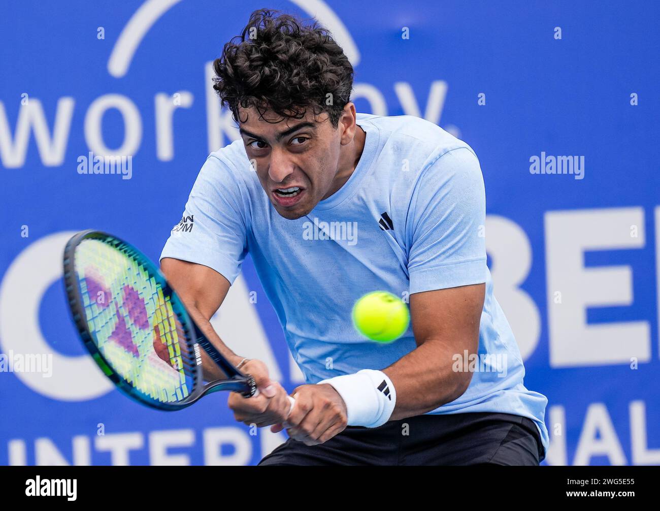 Abdullah Shelbayh of Jordan in action during Qualifying for the 2024 ...