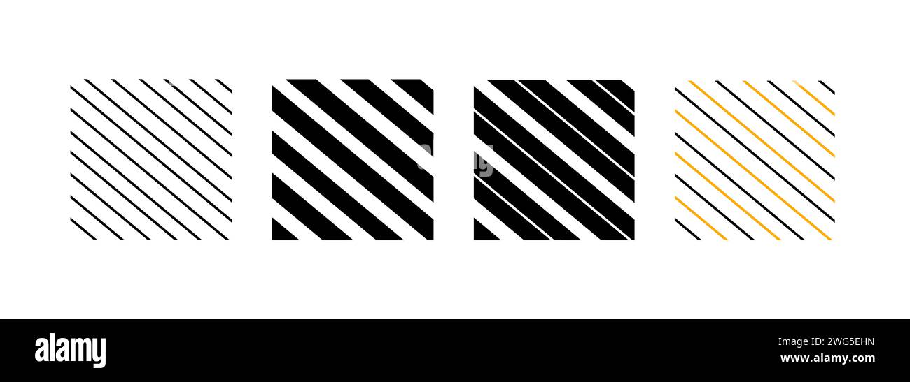 Diagonal bar patterns Cut Out Stock Images & Pictures - Alamy