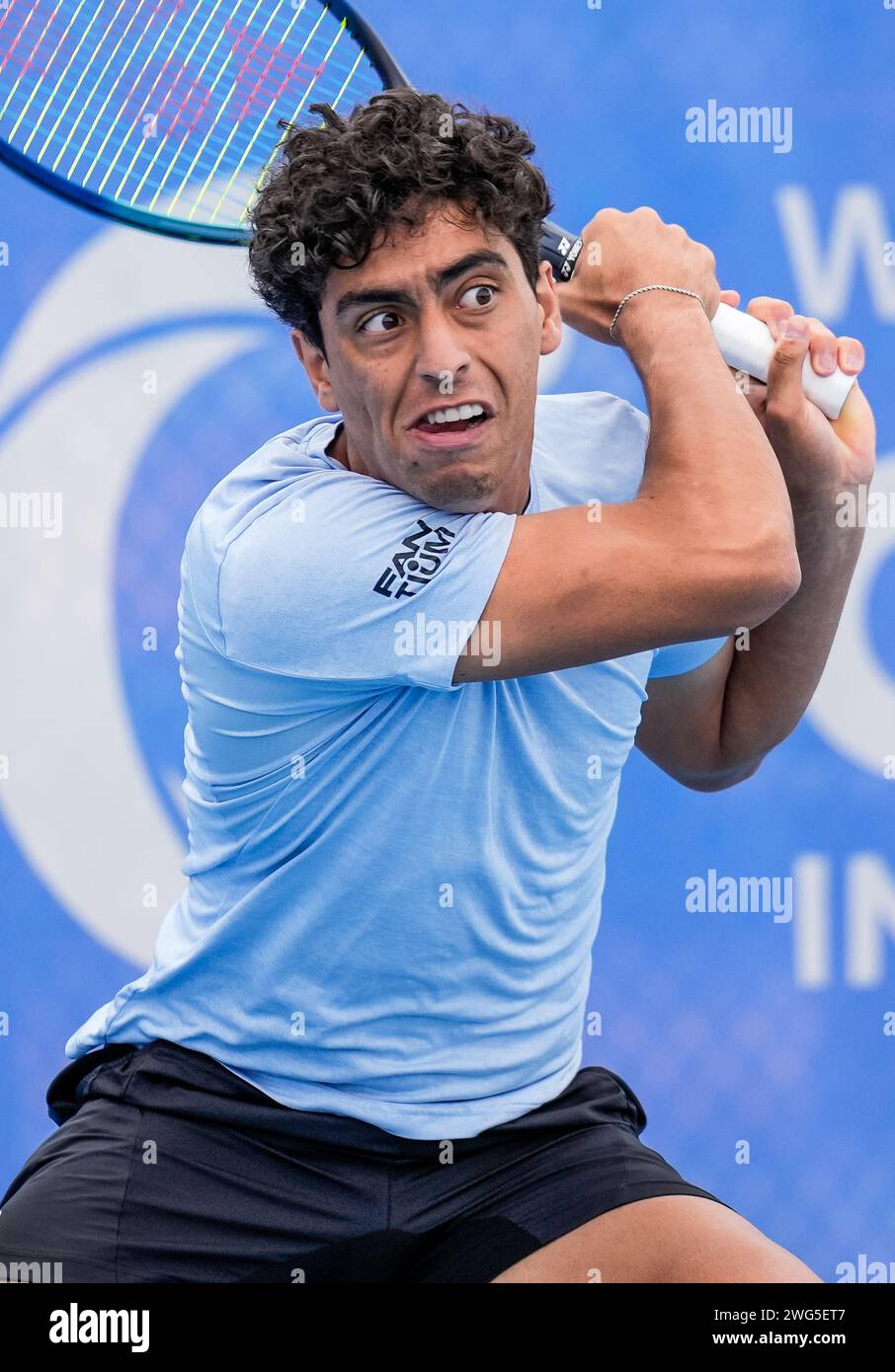 Abdullah Shelbayh of Jordan in action during Qualifying for the 2024 ...