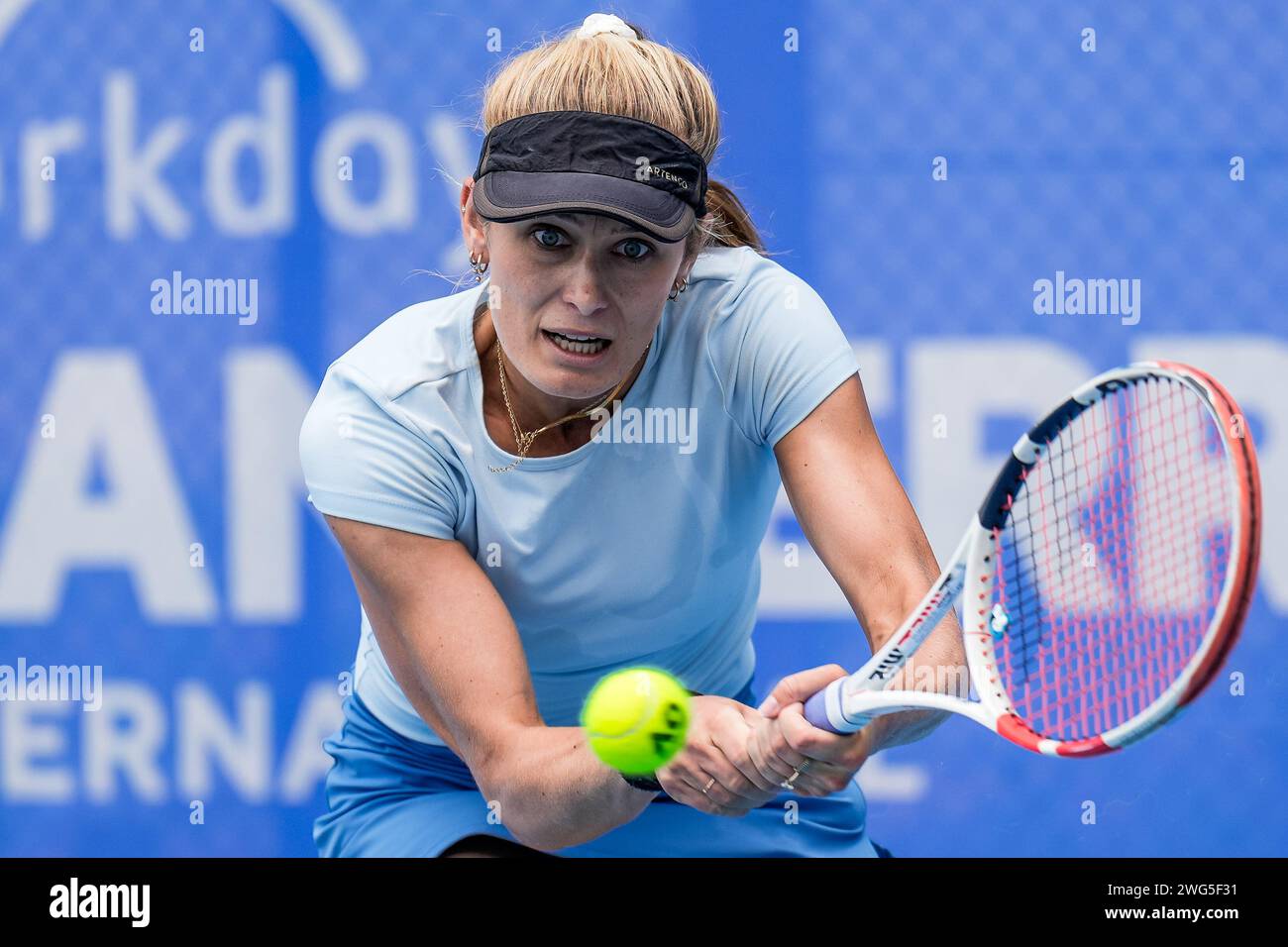 Kaylah McPhee of Australia in action during Qualifying for the 2024 ...