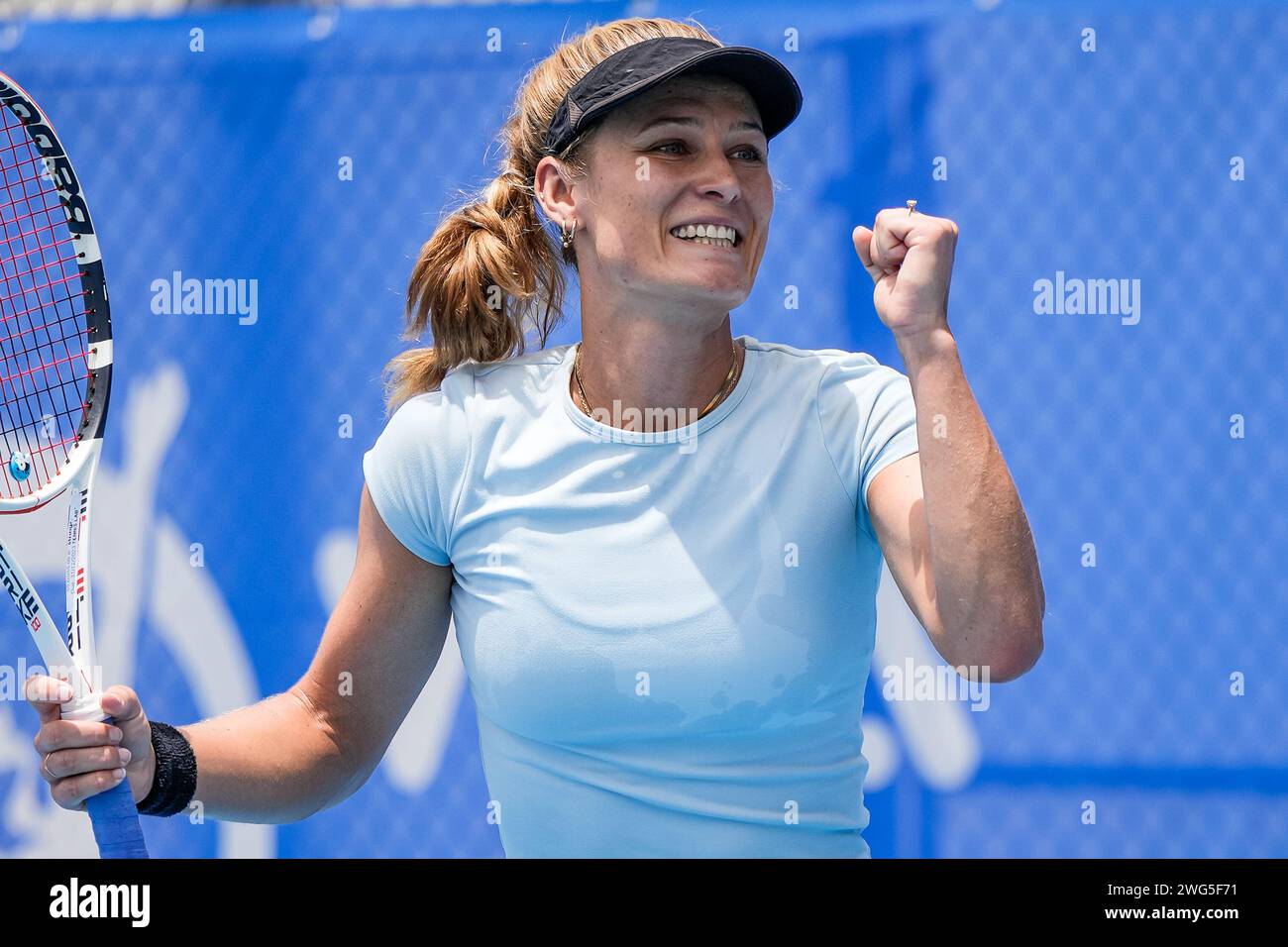 Kaylah McPhee of Australia in action during Qualifying for the 2024 ...