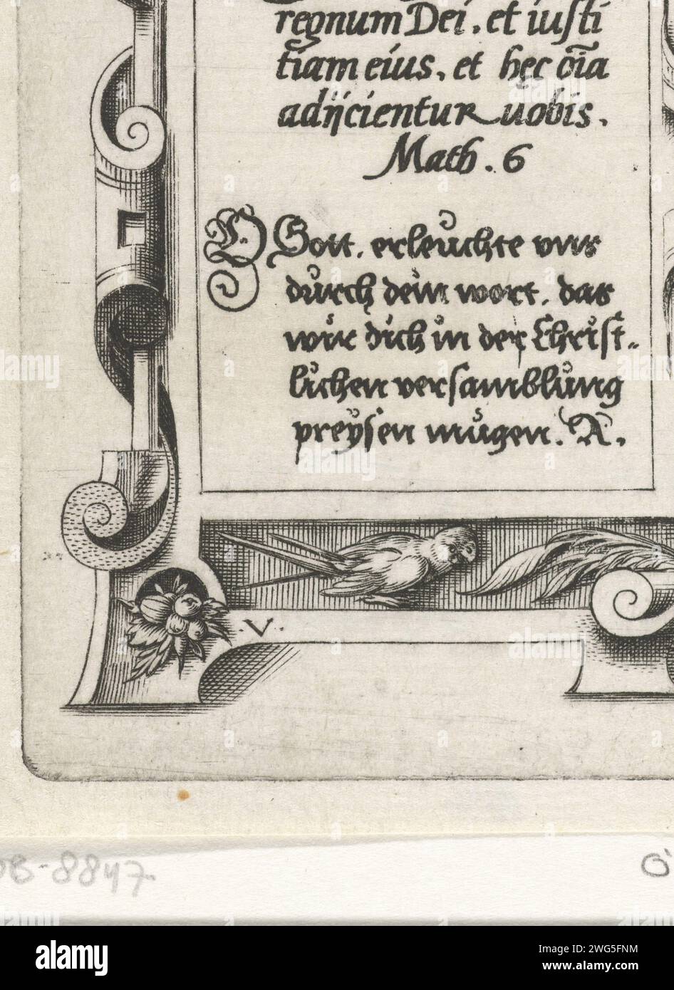 TEKST: Complete (...), Virgil, 1524 - 1562 print paper engraving Stock ...