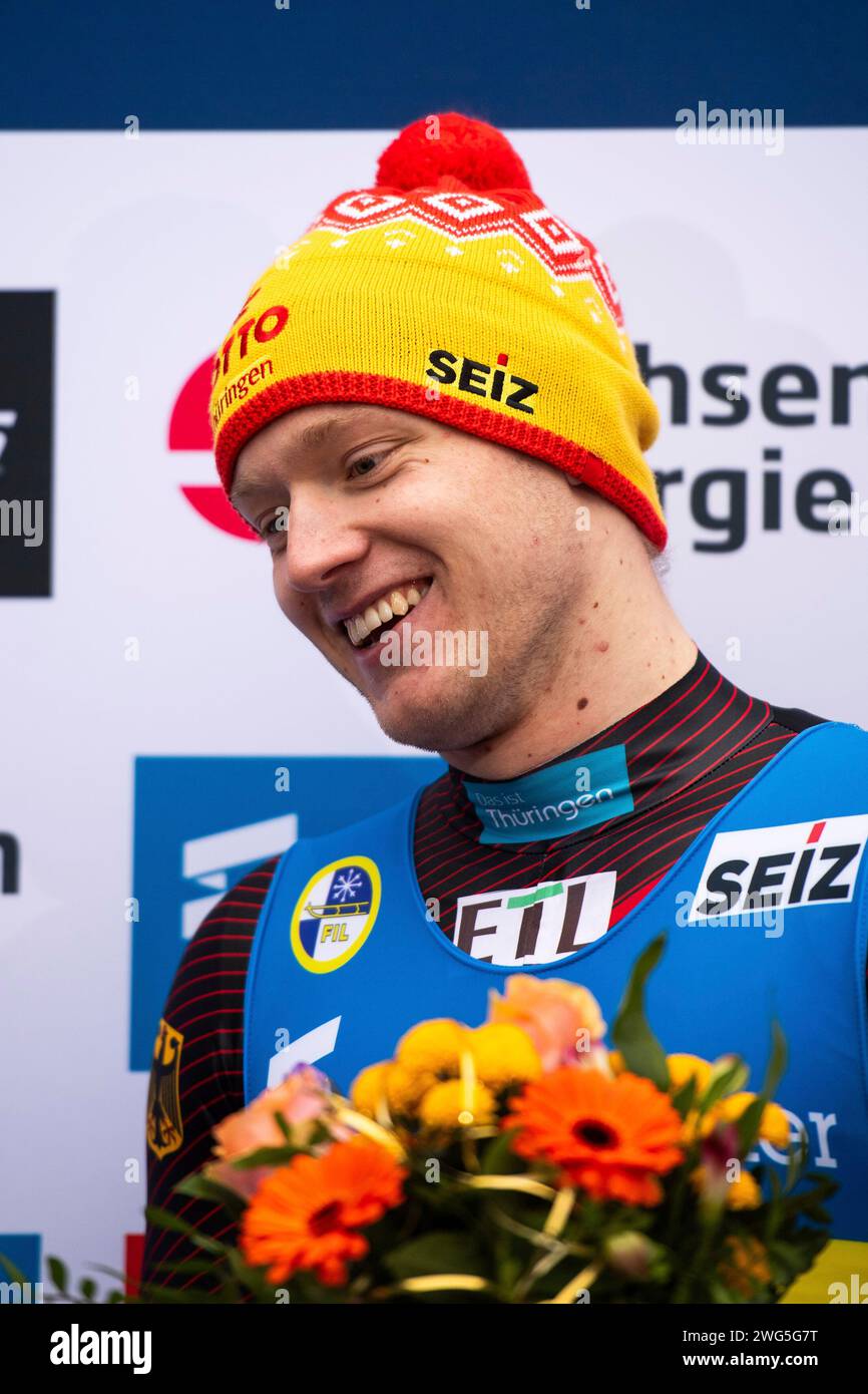 Max Langenhan (Deutschland), GER, FIL Luge Rodel Weltcup, Einsitzer ...