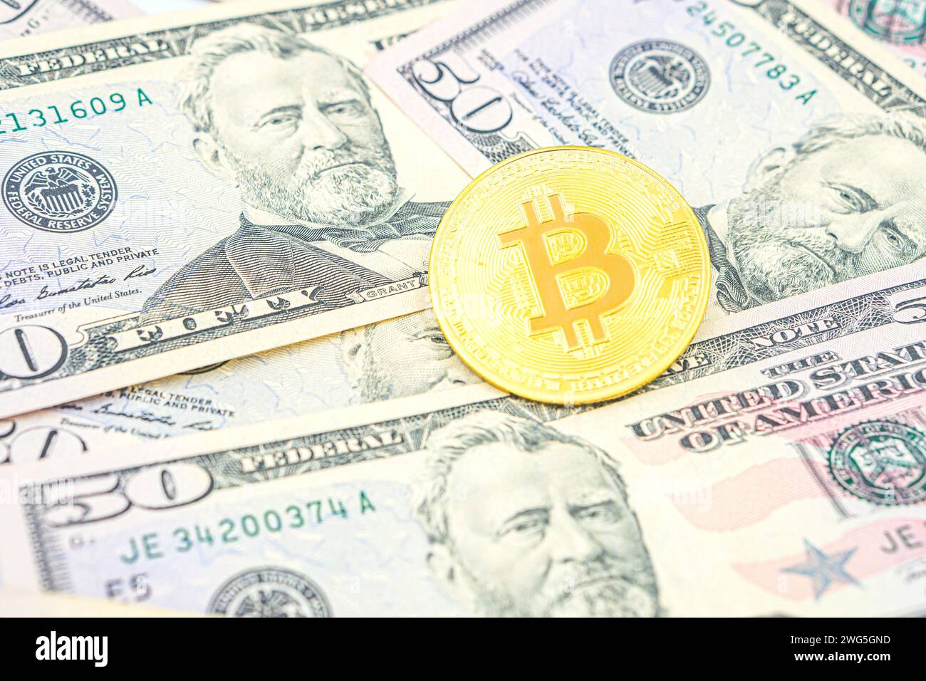 United states fifty dollar bill hi-res stock photography and images - Alamy