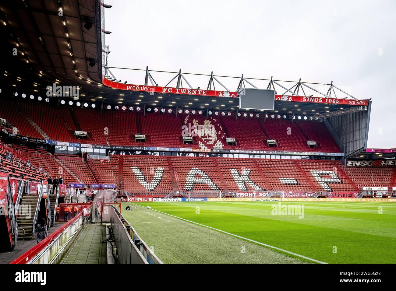 ENSCHEDE, Netherlands. 03rd Feb, 2024. SPO, Grolsch Veste, Dutch ...