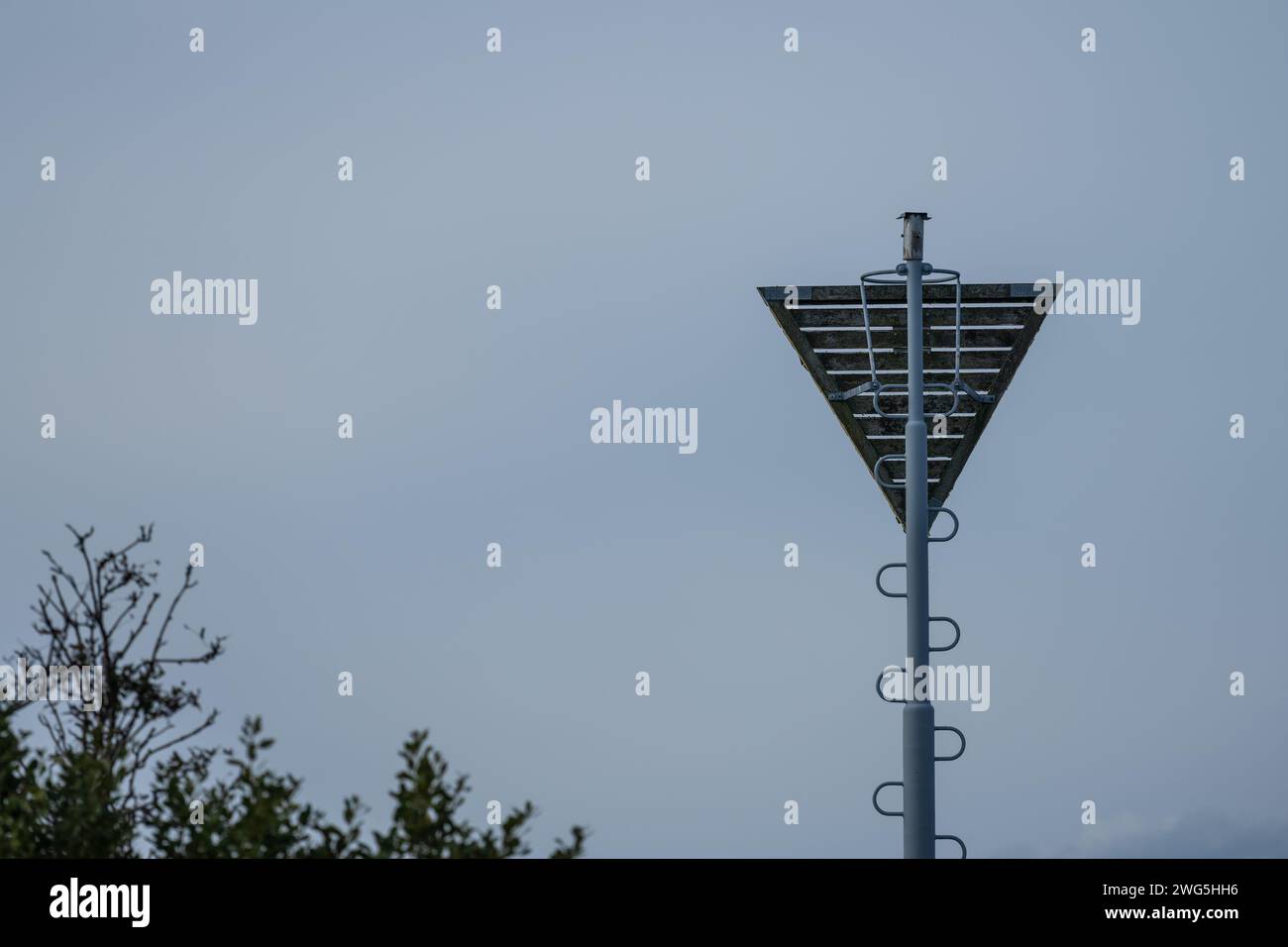 Leading signal guiding ships into port Stock Photo - Alamy