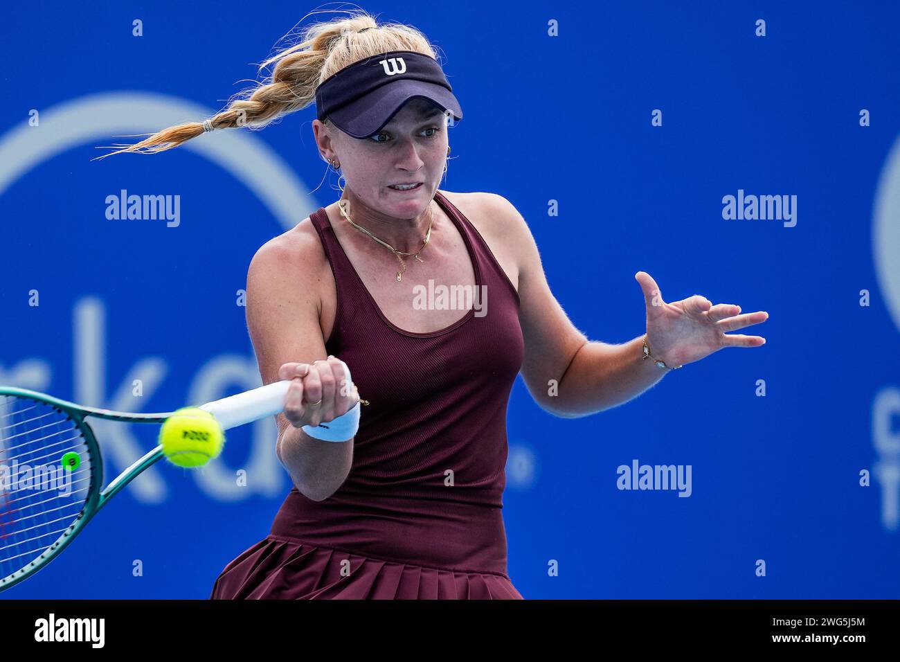 Taylah Preston of Australia in action during the Round of 16 of the ...