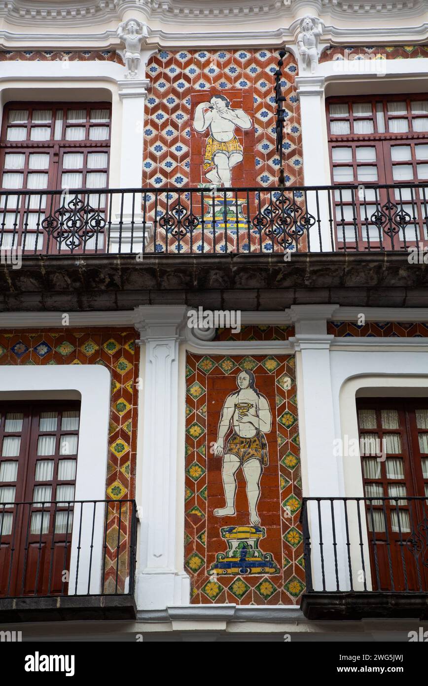 Exterior, Talavera Tile Work, BUAP University Museum, Historic Center ...