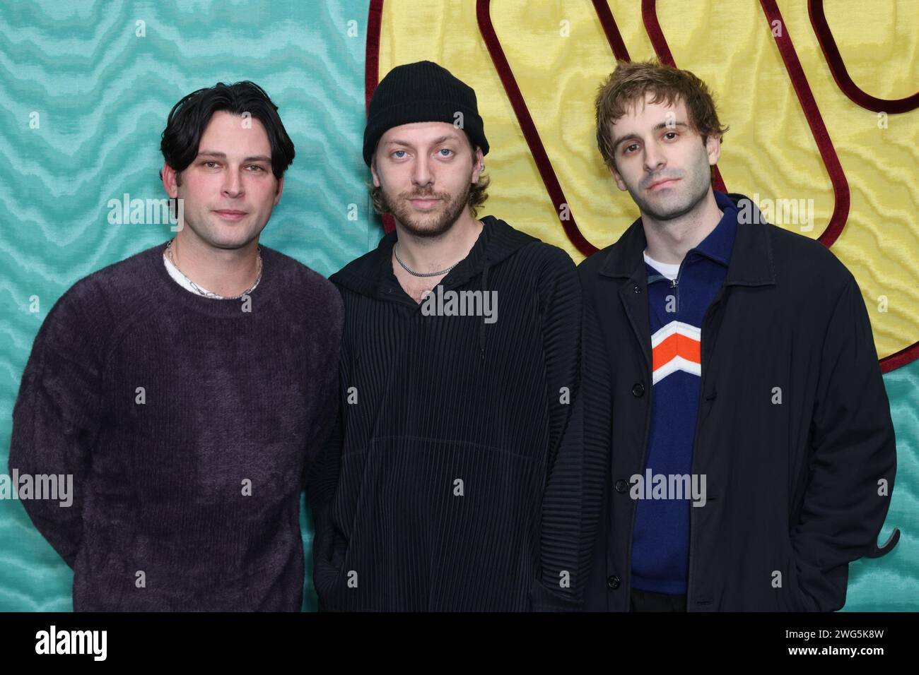 Los Angeles, USA. 01st Feb, 2024. The Marias - Edward James, Josh ...