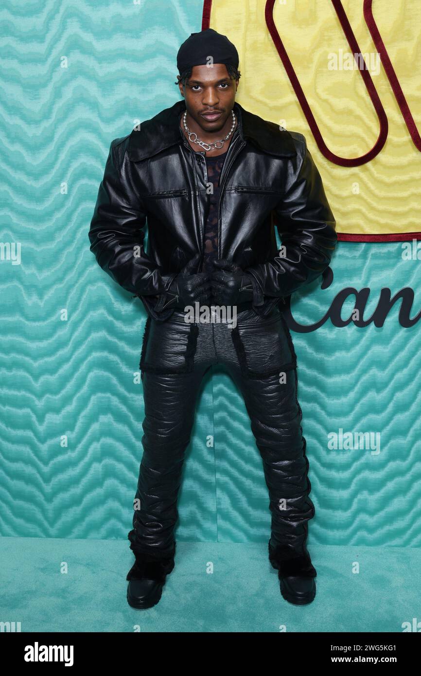 Los Angeles, USA. 01st Feb, 2024. Jeleel attends the 2024 Warner Music ...