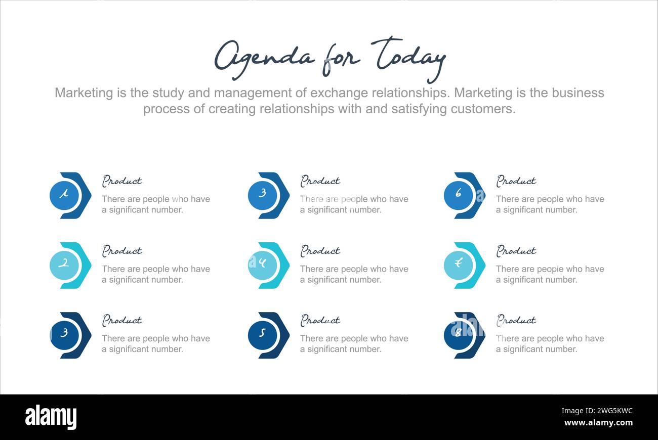 Infographic template with icons and 9 options or steps. Timeline. Can ...