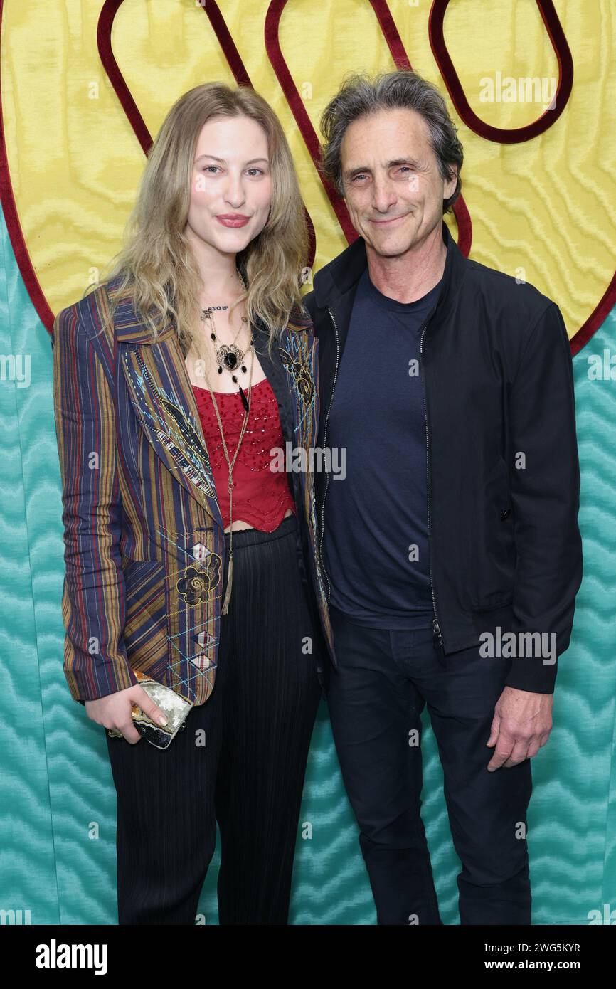 Los Angeles, USA. 01st Feb, 2024. Sophia Bender and Lawrence Bender ...
