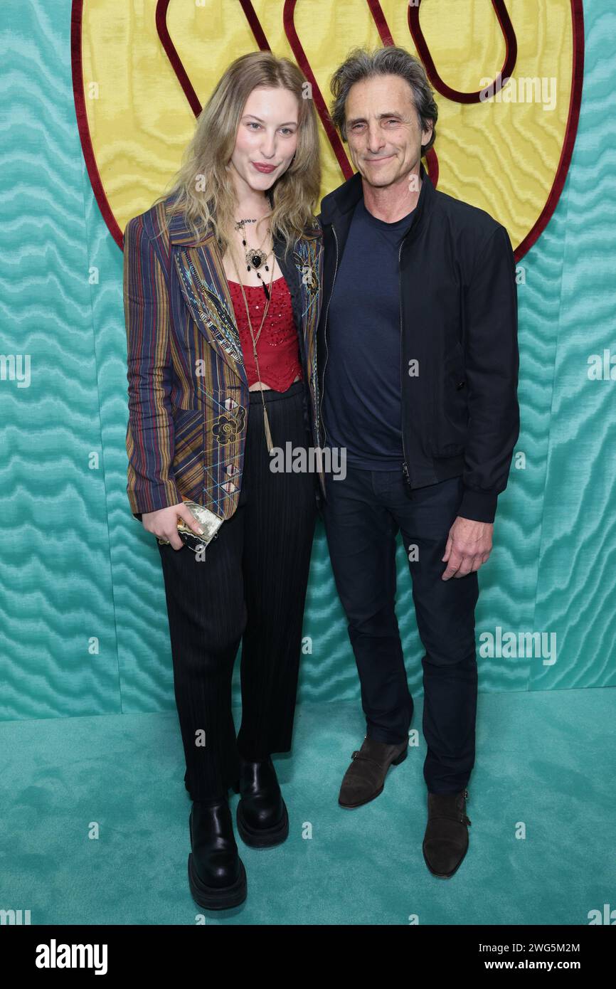 Los Angeles, USA. 01st Feb, 2024. Sophia Bender and Lawrence Bender ...
