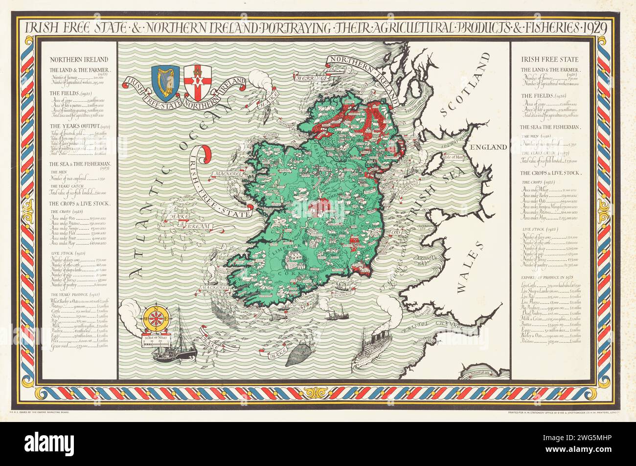 Vintage map of the british empire hi-res stock photography and images ...
