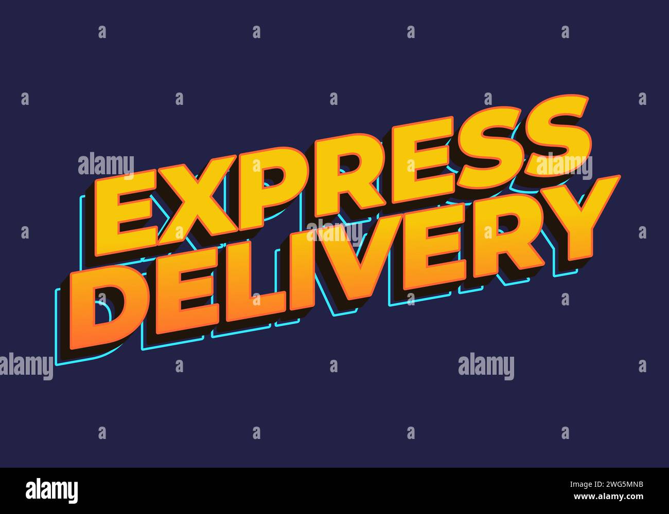 Delivery text hi-res stock photography and images - Alamy