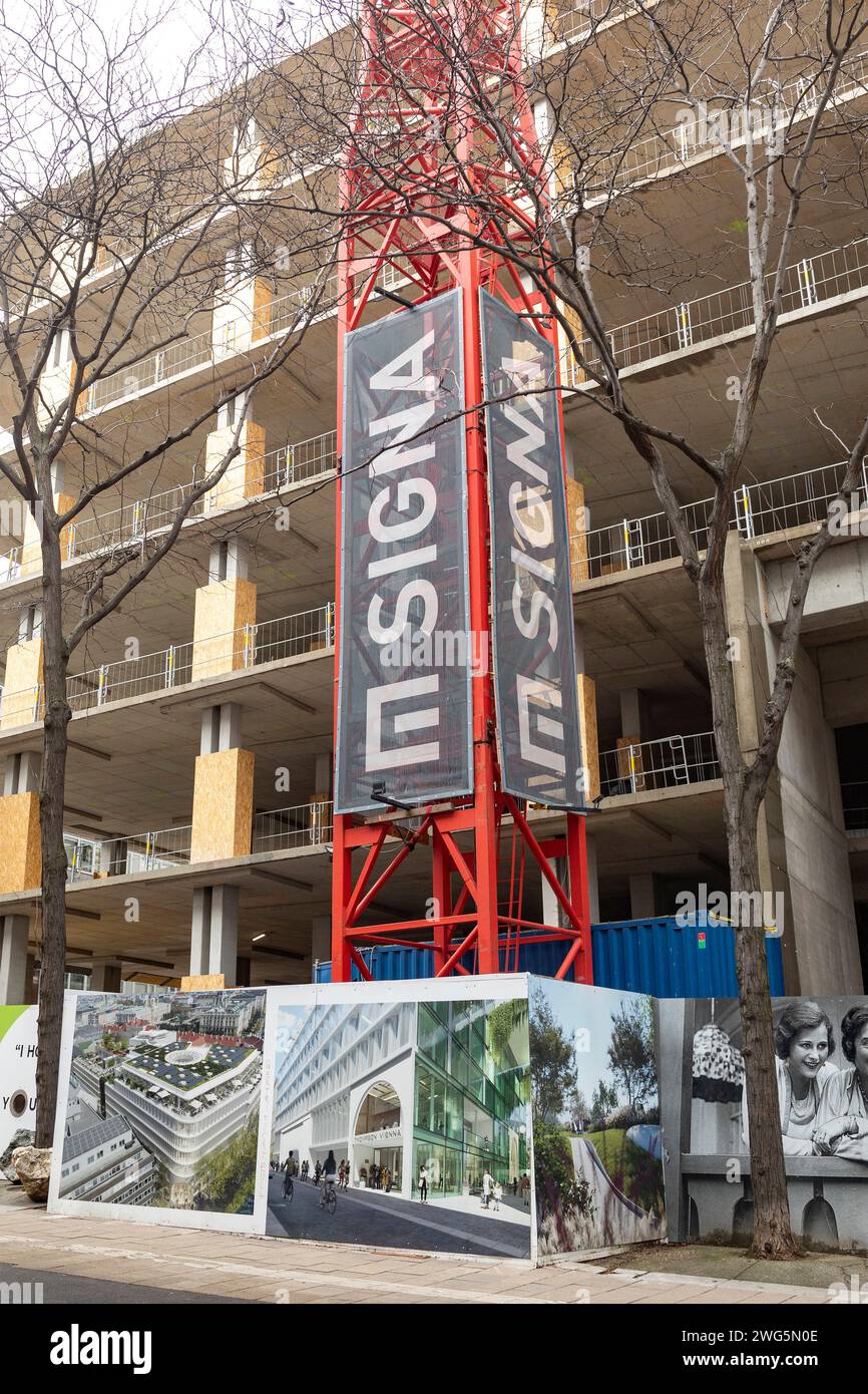 Signa Holding Department Store Lamarr On Mariahilferstraße In Vienna, Austria Stock Photo - Alamy