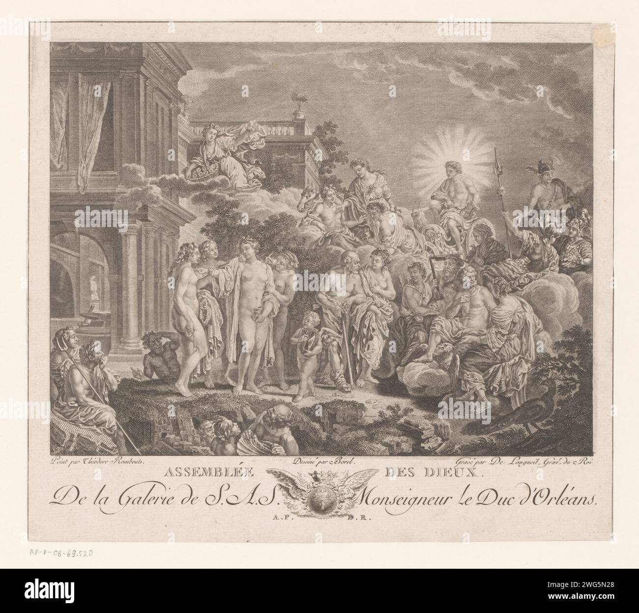 Greek mythology assembly gods hi-res stock photography and images - Alamy