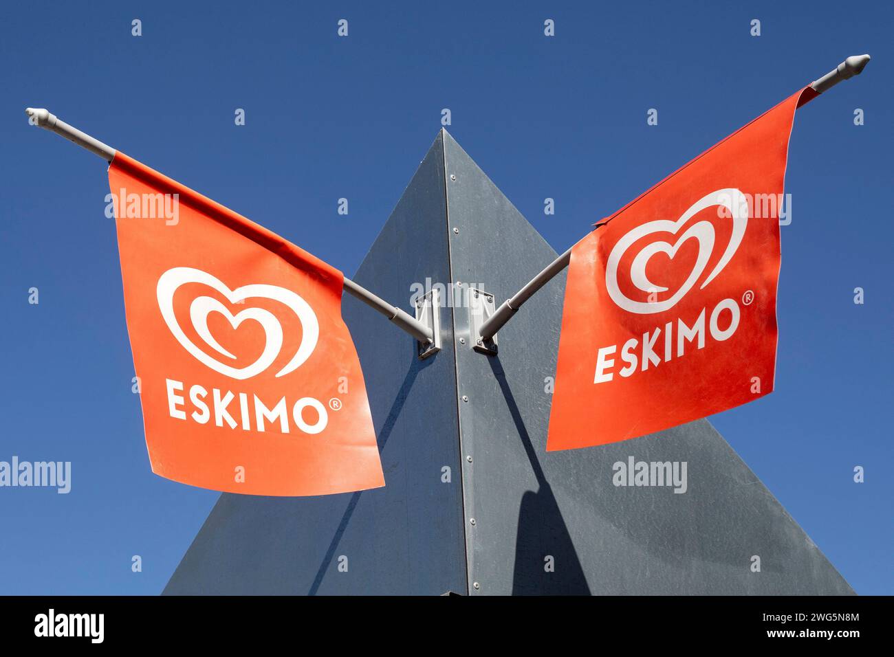 Eskimo Austria, Flags Stock Photo - Alamy