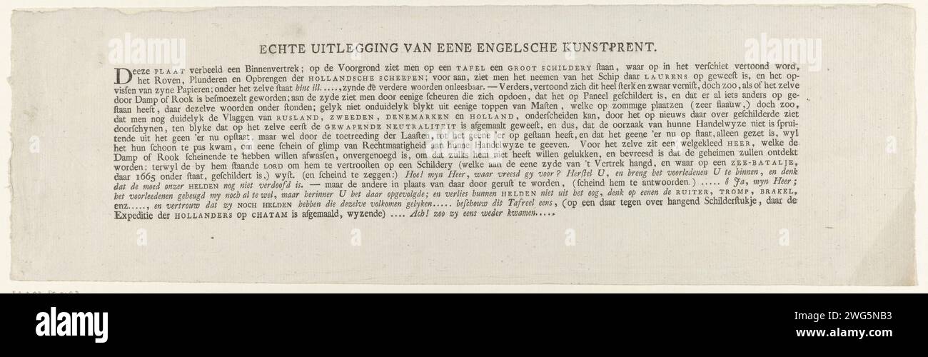 Explanation of the cartoon on taking the Laurens ship and the armed ...