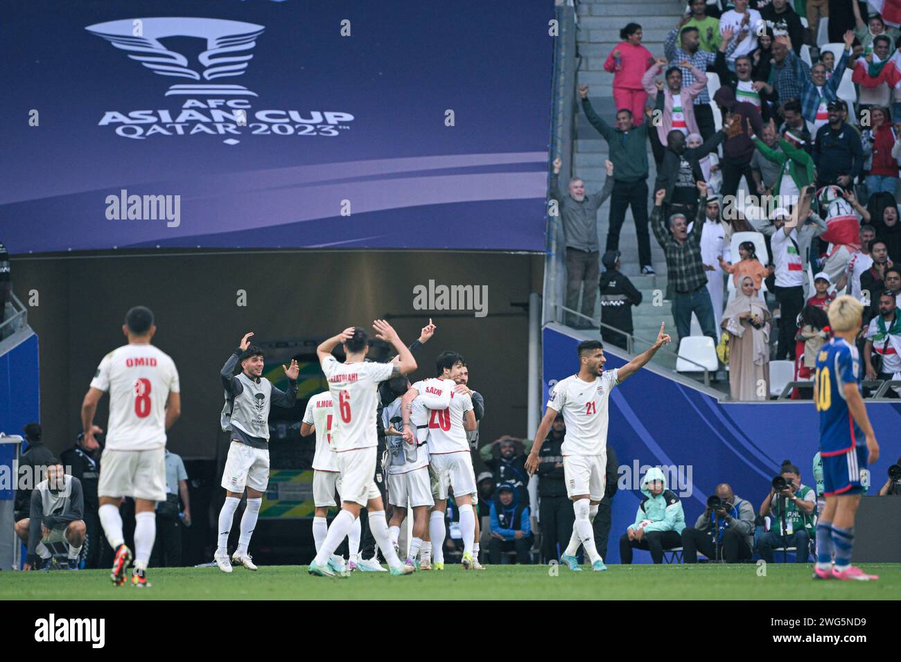 AL RAYYAN, Qatar. 3 February, 2024. ISLAMIC REPUBLIC OF IRAN VS JAPAN ...