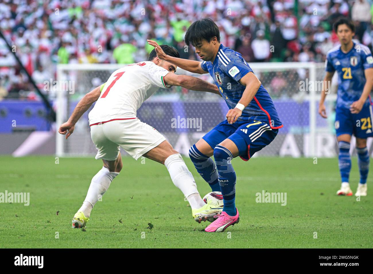 AL RAYYAN, Qatar. 3 February, 2024. ISLAMIC REPUBLIC OF IRAN VS JAPAN ...