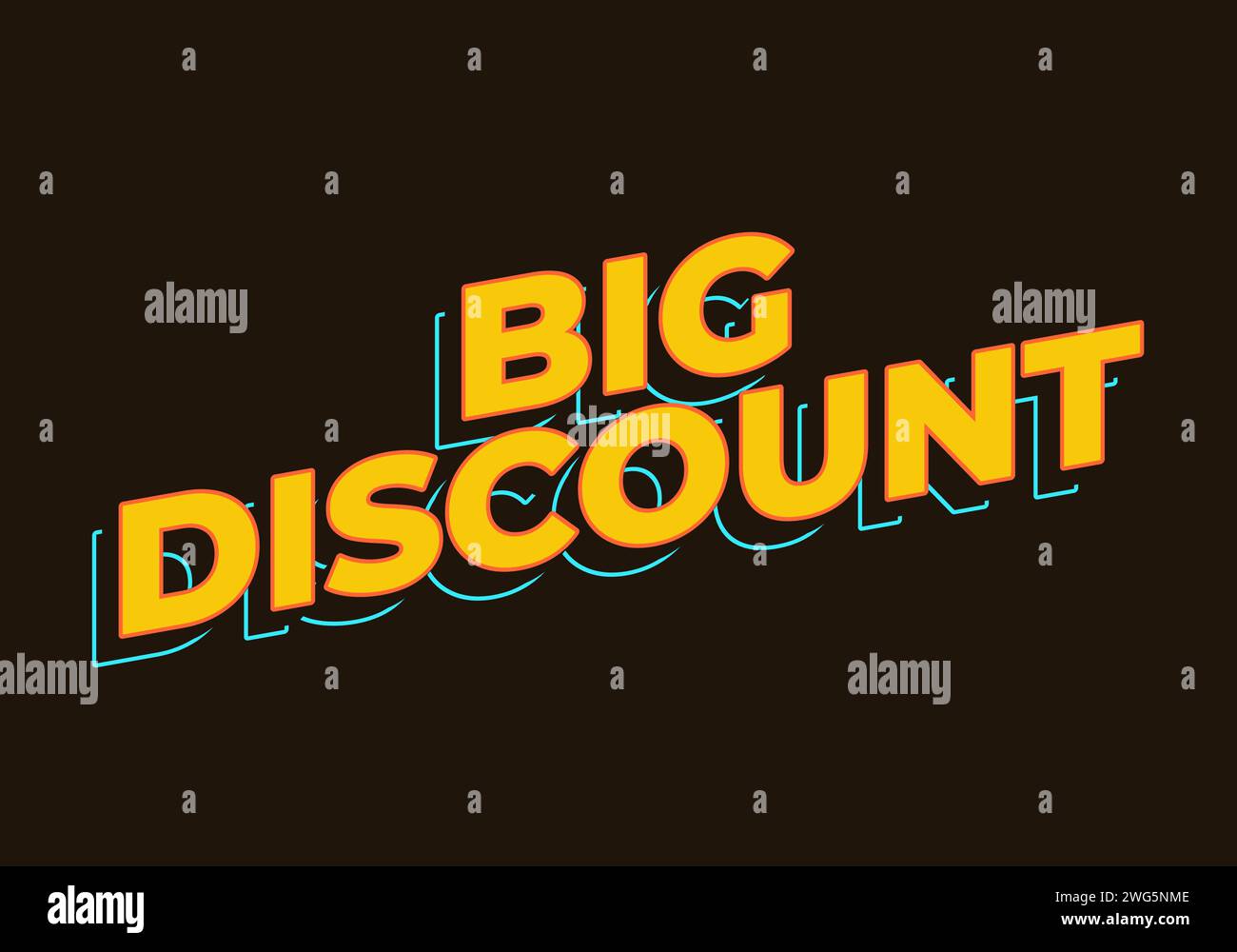 Best 3d text style effect Stock Vector Images - Alamy