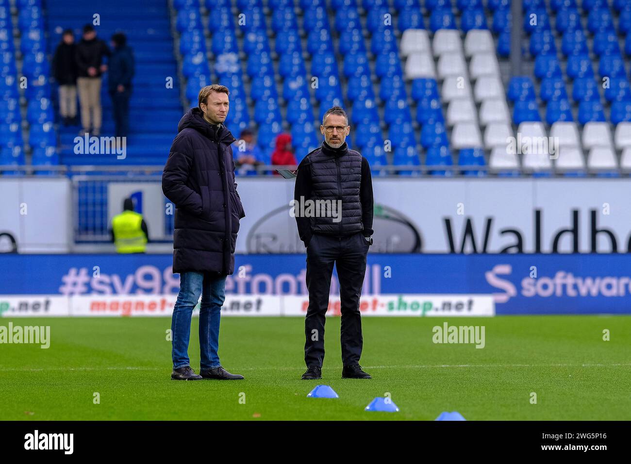 Darmstadt, Deutschland. 03rd Feb, 2024. Simon Rolfes (Bayer 04 ...