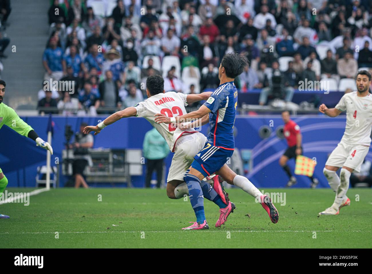 AL RAYYAN, Qatar. 3 February, 2024. ISLAMIC REPUBLIC OF IRAN VS JAPAN ...