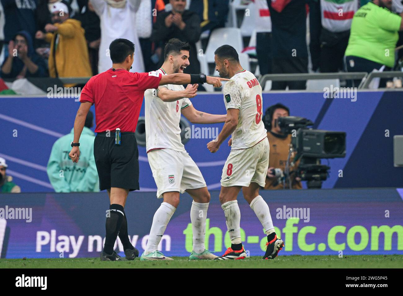 AL RAYYAN, Qatar. 3 February, 2024. ISLAMIC REPUBLIC OF IRAN VS JAPAN ...