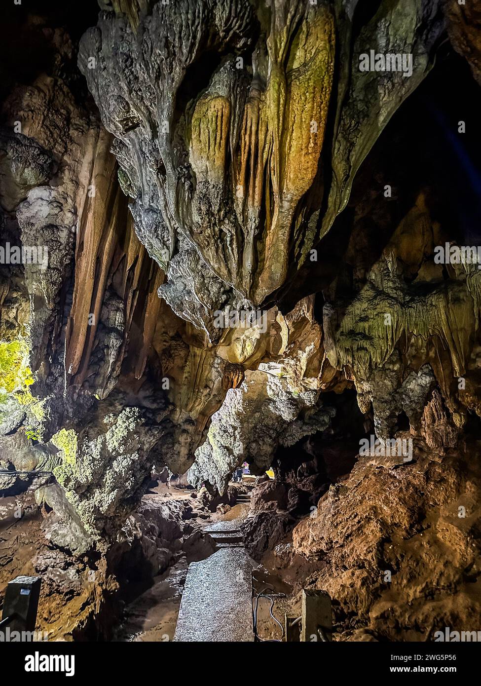 Wat Tham Chiang Dao Cave In Chiang Mai Thailand Stock Photo Alamy
