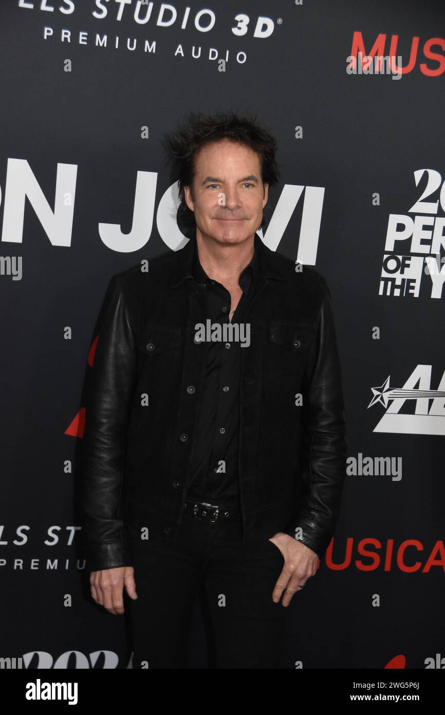 Los Angeles, California, USA 2nd February 2024 Singer Pat Monahan of ...